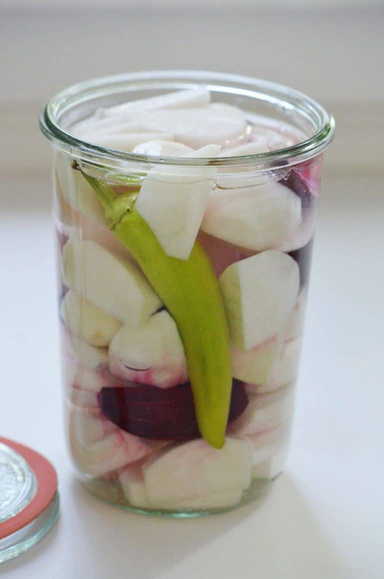Lebanese Pickled Turnips - Maureen Abood
