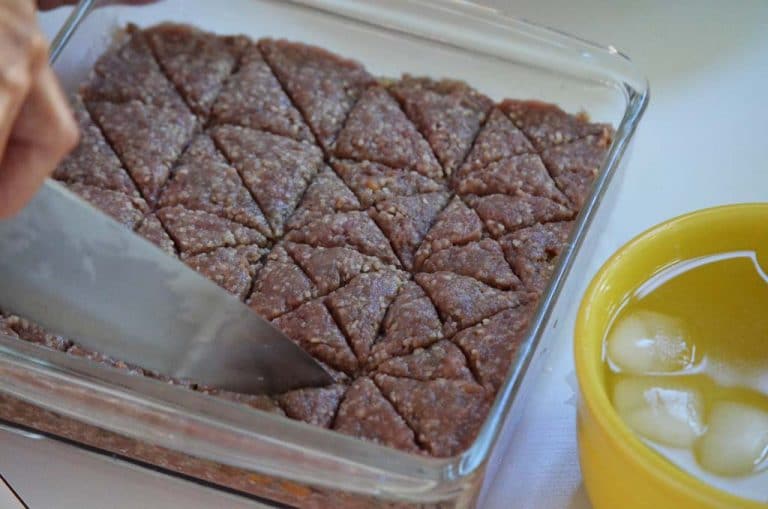 Lebanese Baked Kibbeh - Maureen Abood