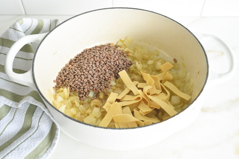 Lebanese Lentil Soup (Rushta Recipe) - Maureen Abood