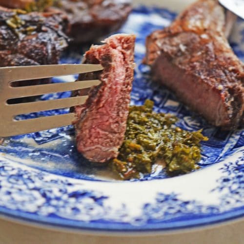 Grilled Rack of Lamb - Maureen Abood