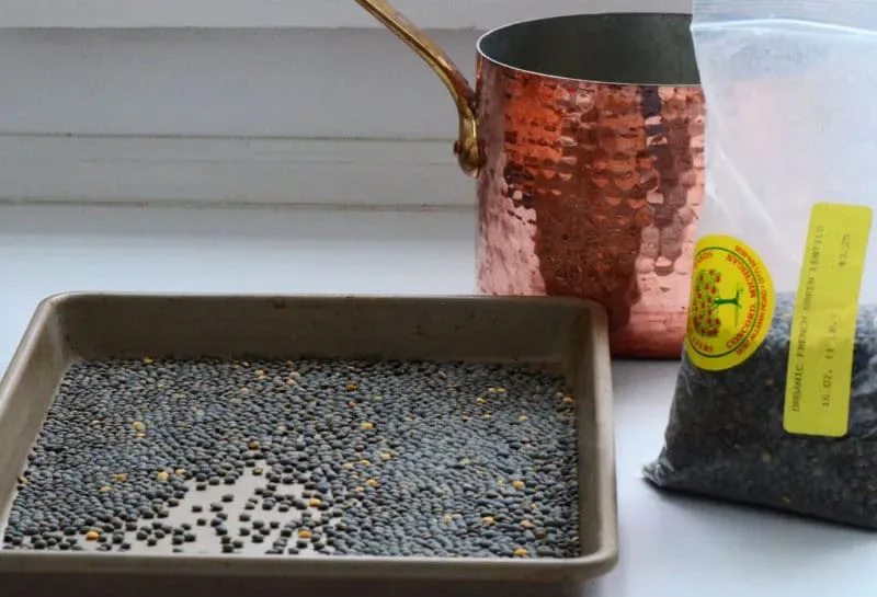 How to sort Lentils - Maureen Abood