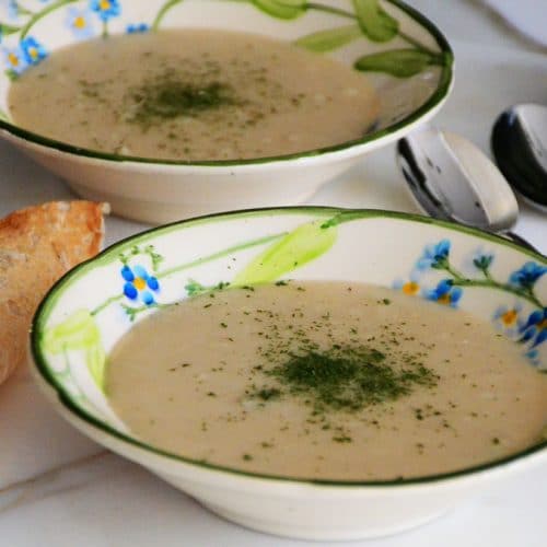 Kishk Soup with Garlic - Maureen Abood