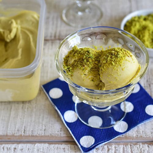 Pistachio Gelato Recipe (How to Make Italian Ice Cream) - Maureen Abood