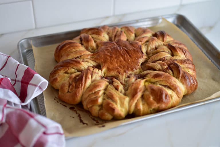 How to make Star Bread (Holiday Recipe) - Maureen Abood