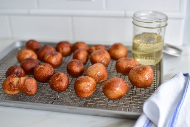 Zalabia Middle Eastern Donuts Recipe (Lebanese Zlabia) - Maureen Abood