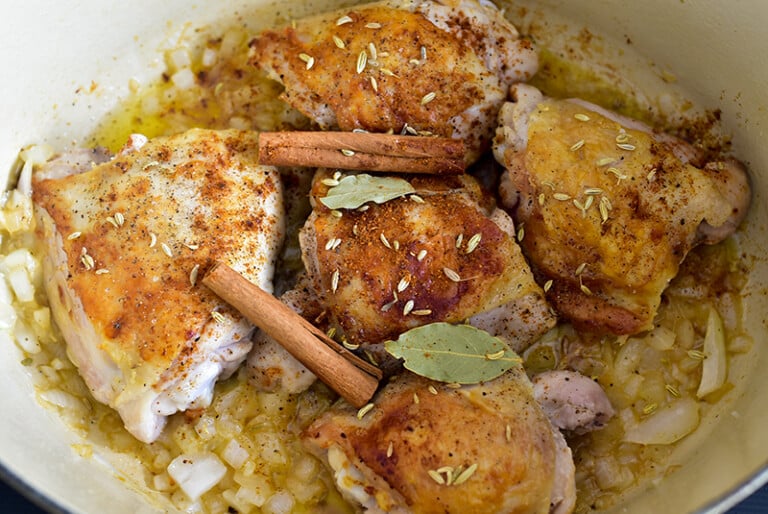 Lebanese Moghrabieh Recipe (Chicken Couscous Soup)