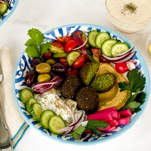 Flavorful Falafel Bowl Recipe - Maureen Abood