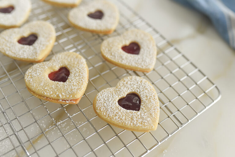 Homemade Heart Shaped Cookies - Maureen Abood