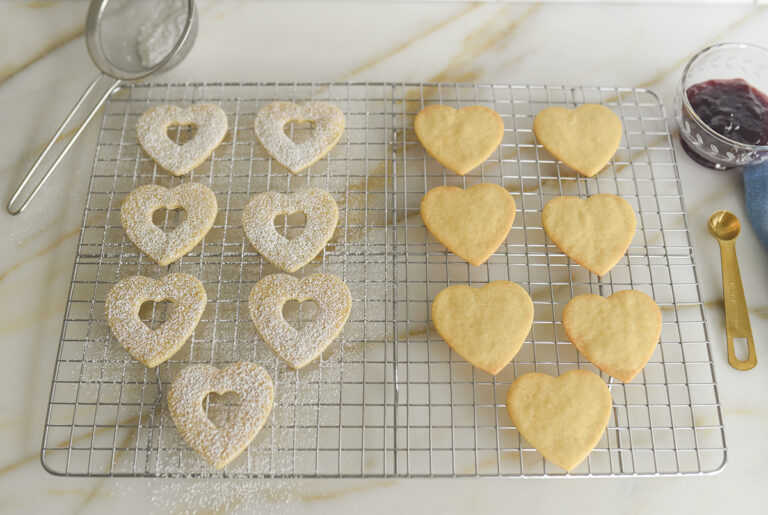 Homemade Heart Shaped Cookies - Maureen Abood