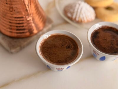 How to make Arabic Coffee (Turkish Coffee Recipe) - Maureen Abood