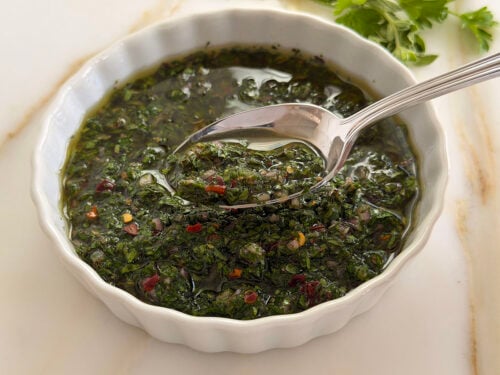 Authentic Chimichurri Sauce Recipe - Maureen Abood